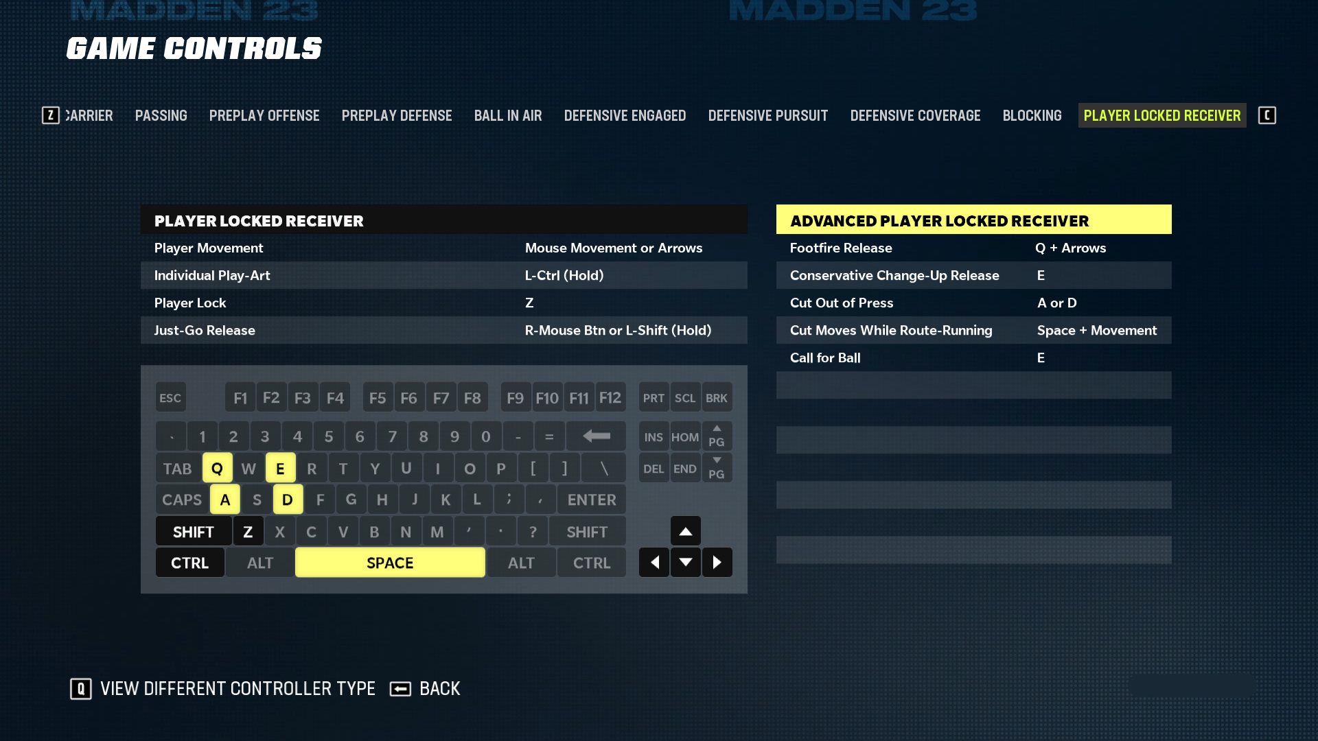 Madden NFL 23 Controls Settings For PC - An Official EA Site