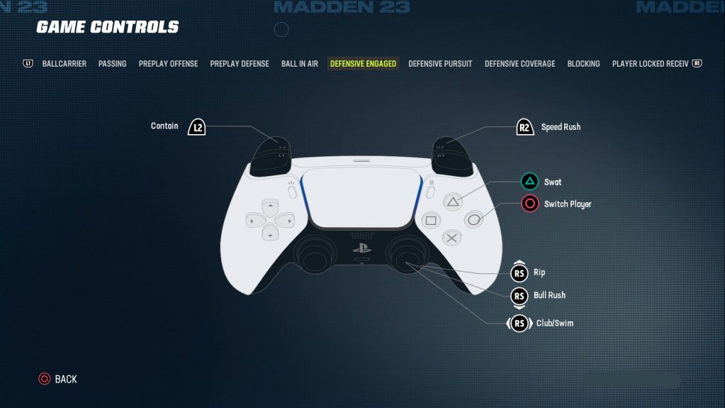 Madden NFL 23 Controls Settings For PS5 - An Official EA Site