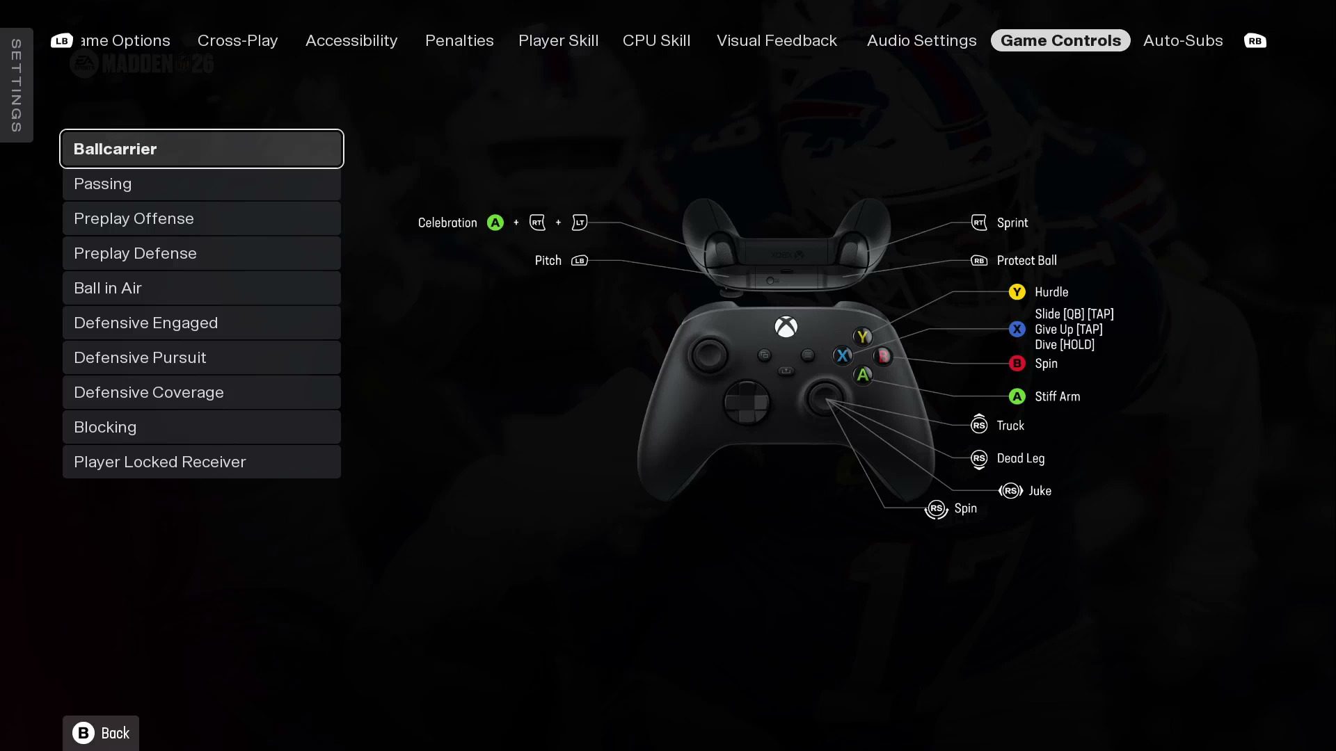 Madden NFL 26 Accessibility Resources - An Official EA Site