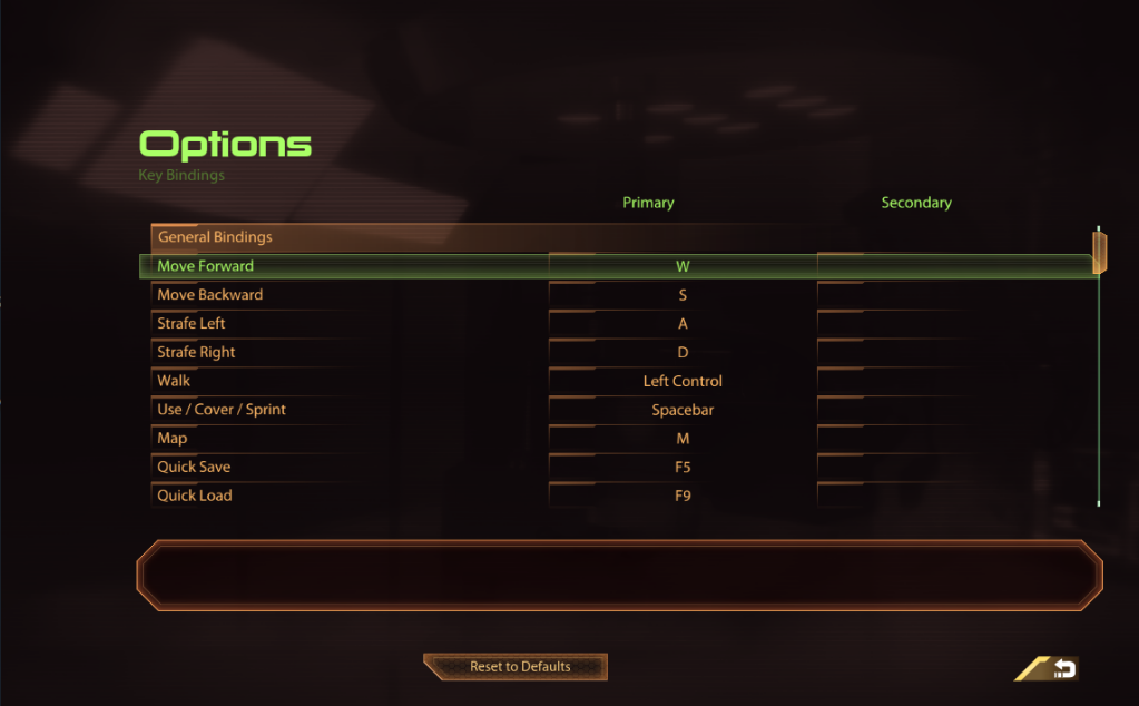 Mass Effect Legendary Edition Accessibility Resources For PC - An ...