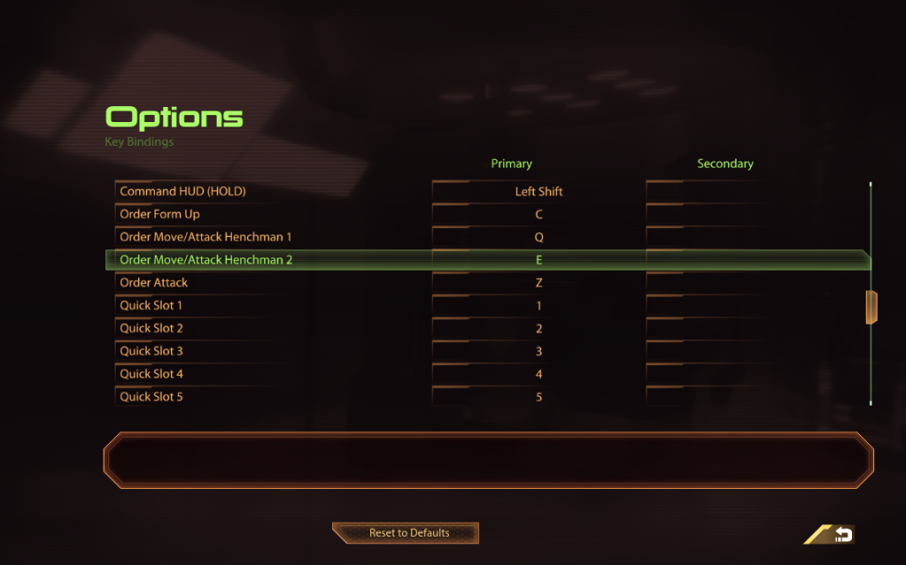 Mass Effect Legendary Edition Accessibility Resources For PC - An ...
