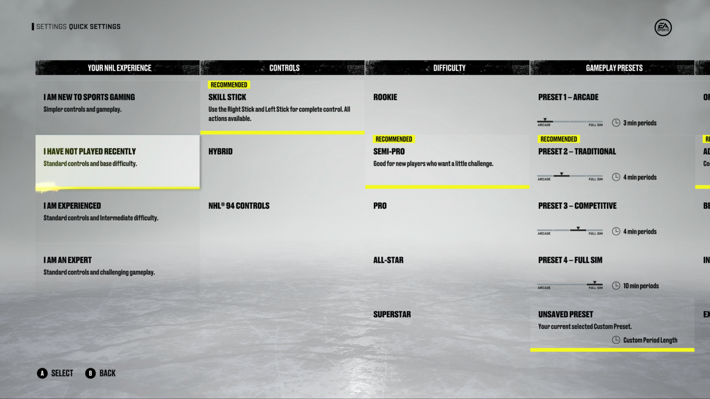 NHL 22 Accessibility Resources For Xbox One - An Official EA Site