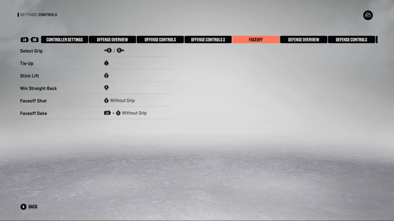 NHL 23 Control Settings for Xbox One - An Official EA Site