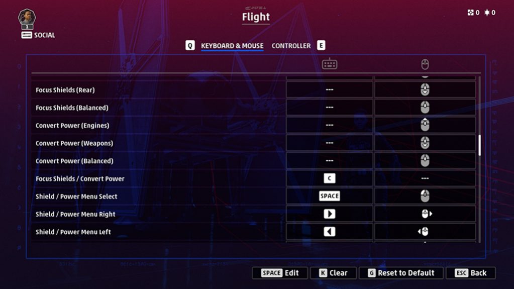 STAR WARS: Squadrons Controller Settings For PC - An Official EA Site