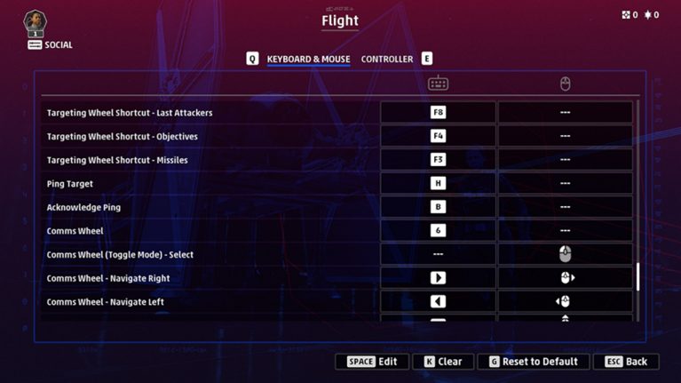 STAR WARS: Squadrons Controller Settings For PC - An Official EA Site