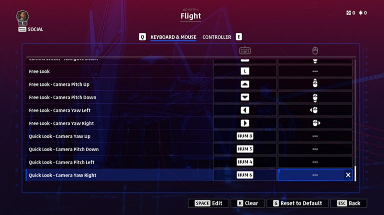 STAR WARS: Squadrons Controller Settings For PC - An Official EA Site