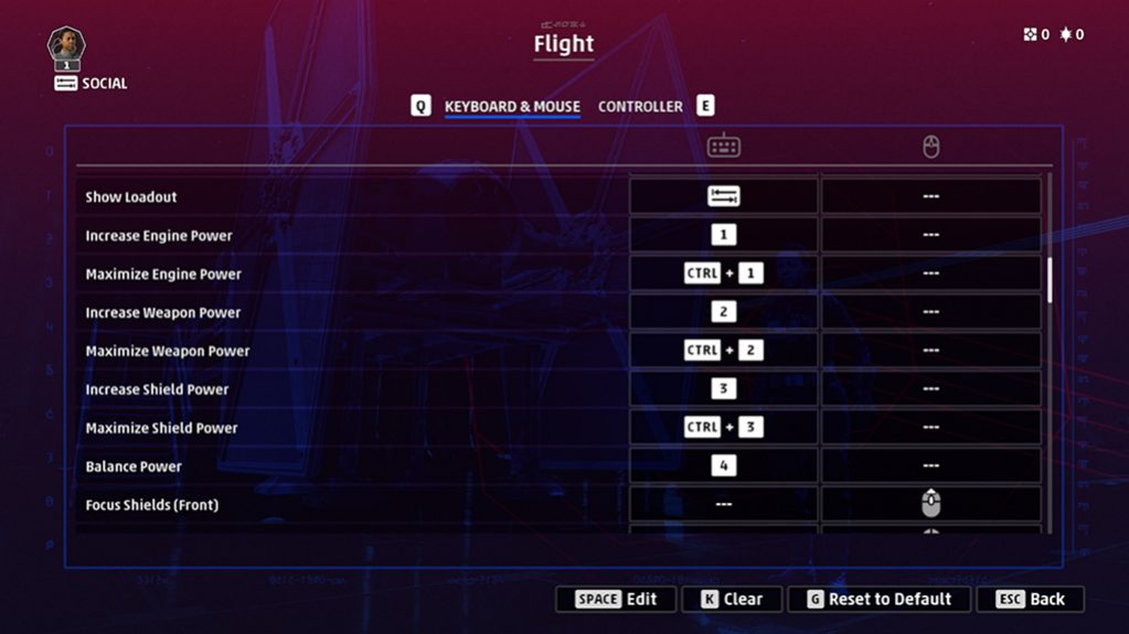 STAR WARS: Squadrons Controller Settings For PC - An Official EA Site