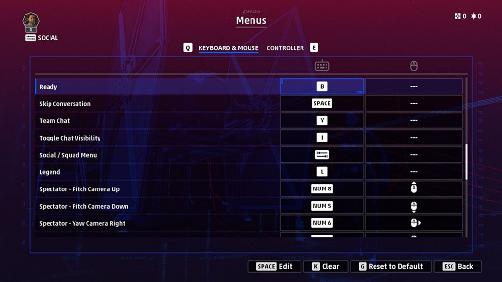 STAR WARS: Squadrons Controller Settings For PC - An Official EA Site
