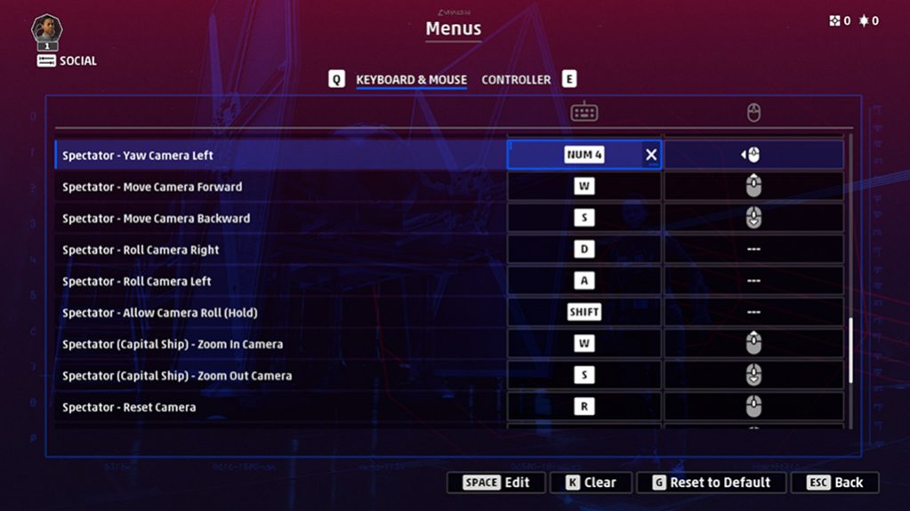 STAR WARS: Squadrons Controller Settings For PC - An Official EA Site