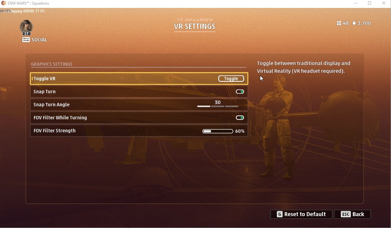 STAR WARS: Squadrons Visual Settings For PC - An Official EA Site