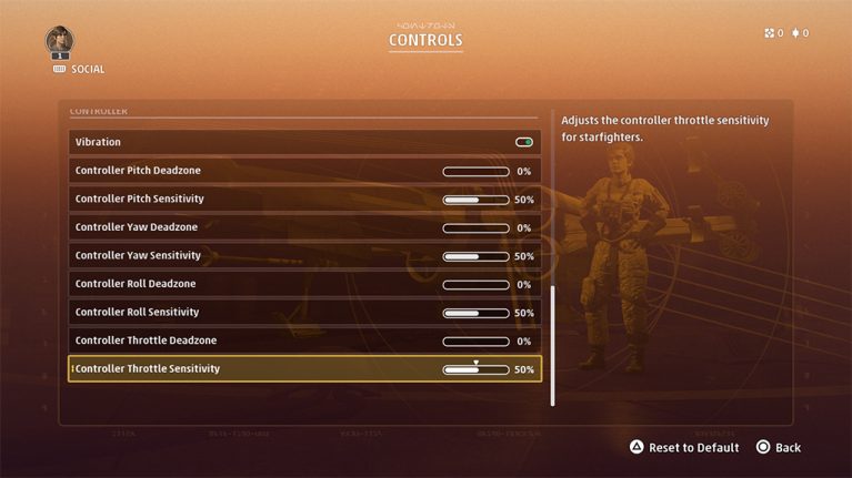 STAR WARS: Squadrons Controller Settings For PS4 - An Official EA Site