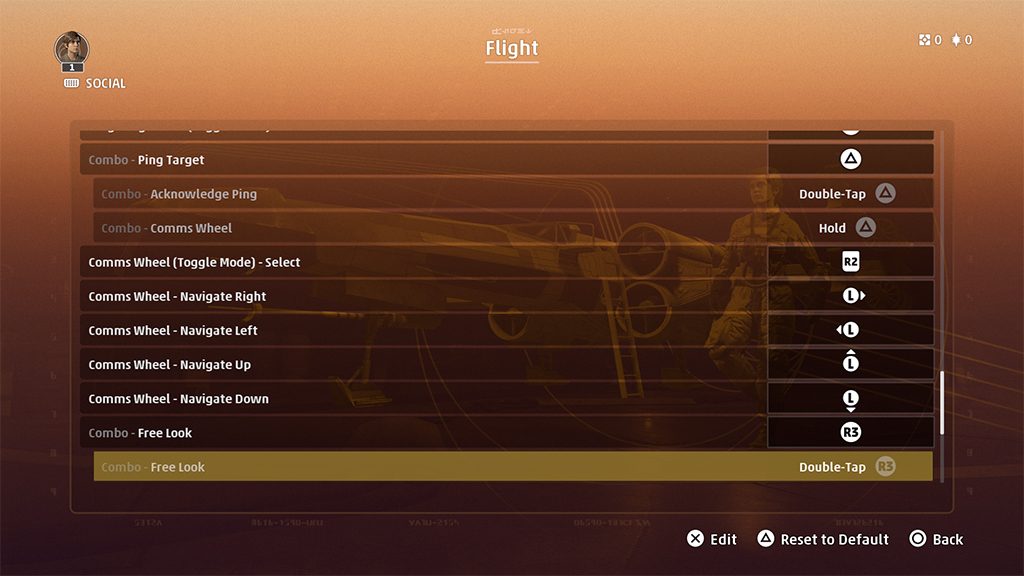 STAR WARS: Squadrons Controller Settings For PS4 - An Official EA Site