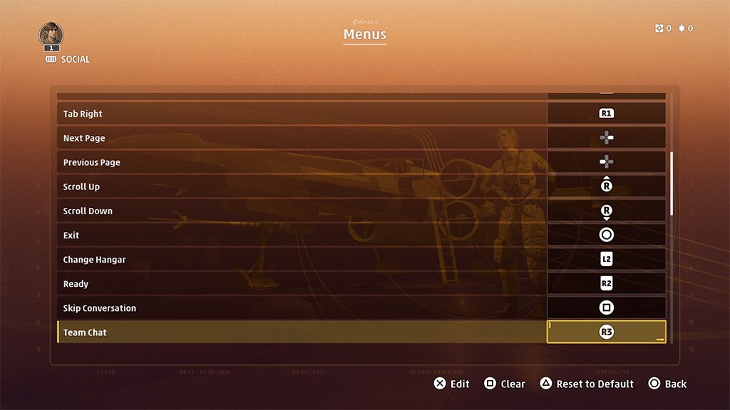 STAR WARS: Squadrons Controller Settings For PS4 - An Official EA Site