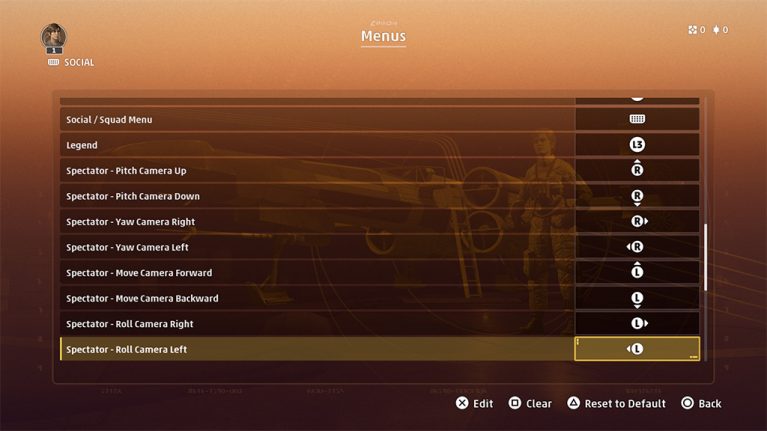STAR WARS: Squadrons Controller Settings For PS4 - An Official EA Site