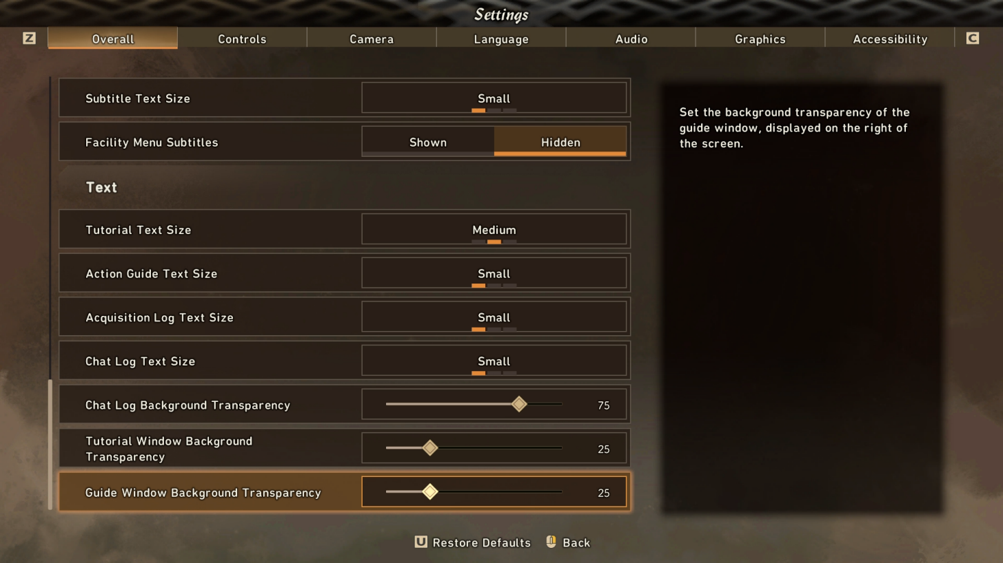 Wild Hearts Overall Settings For PC - An Official EA Site