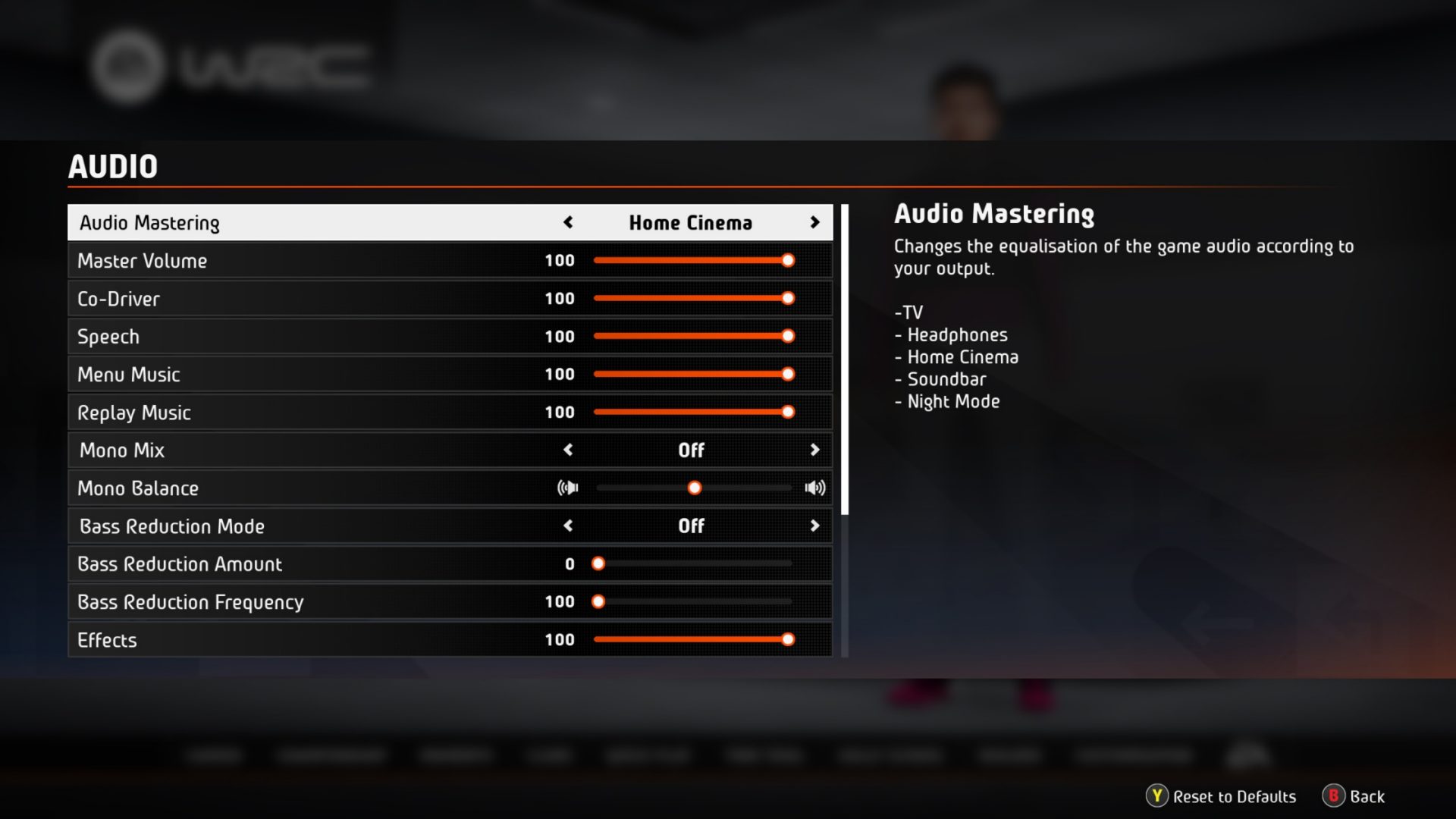 EA SPORTS™ WRC Accessibility Resources - An Official EA Site