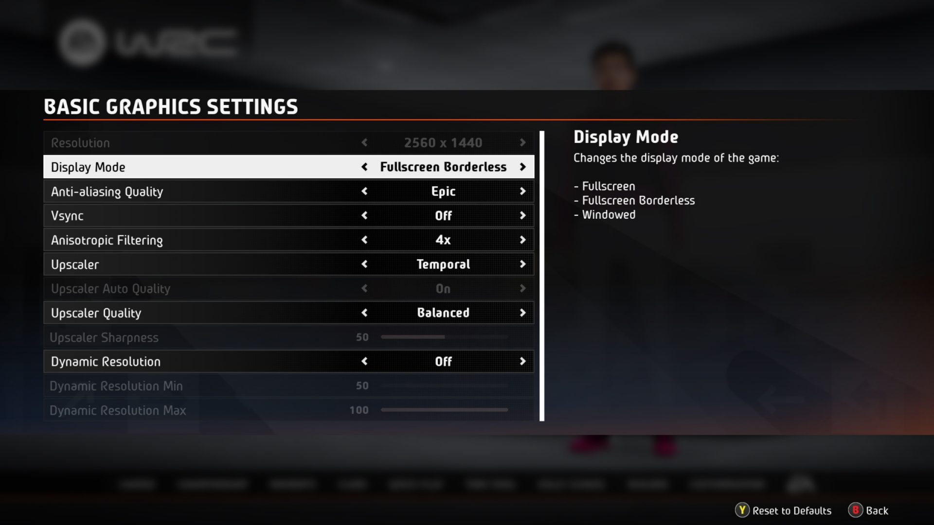 EA SPORTS™ WRC Accessibility Resources - An Official EA Site
