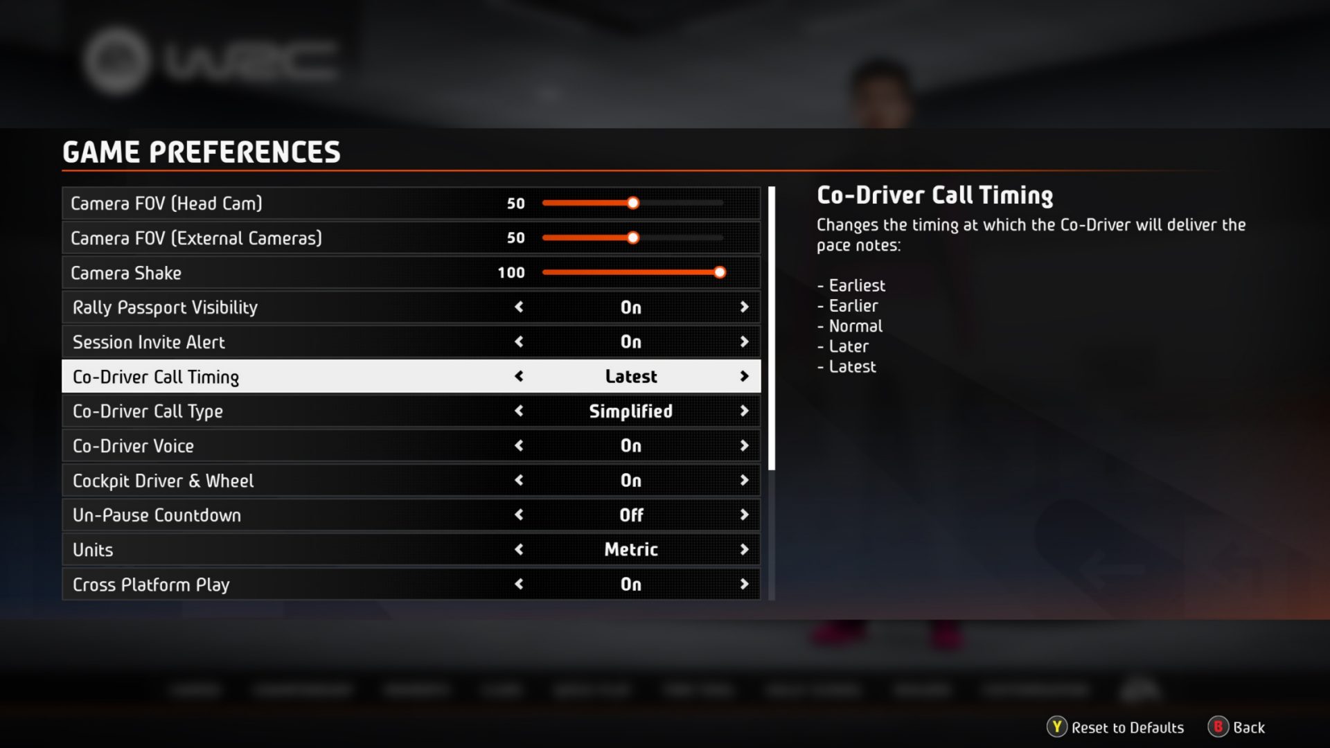 EA SPORTS™ WRC Accessibility Resources - An Official EA Site