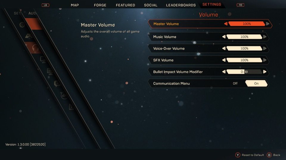 Anthem Accessibility Features For Xbox One - An Official EA Site