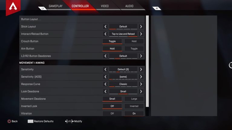 Apex Legends Accessibility Resources For PS4 - An Official EA Site
