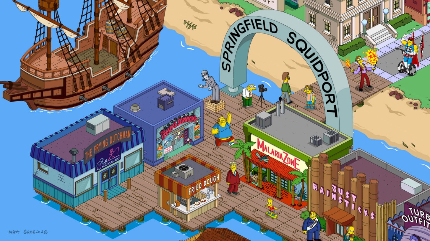 The Simpsons: Tapped Out - Site Oficial da EA