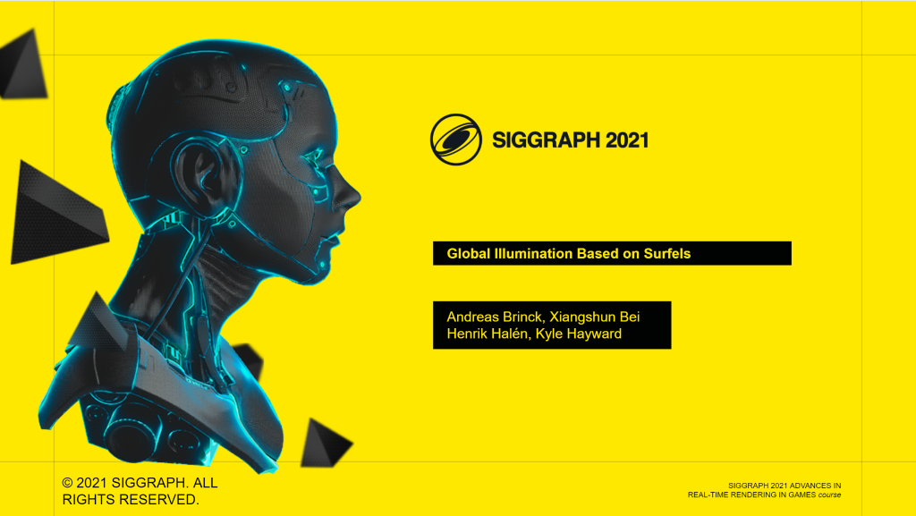 Frostbite Presents at GDC and SIGGRAPH 2021