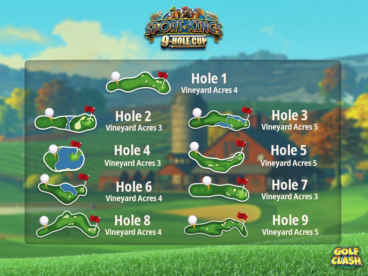 Sport of Kings 9-Hole Cup Sport of Kings 9-Hole Cup
