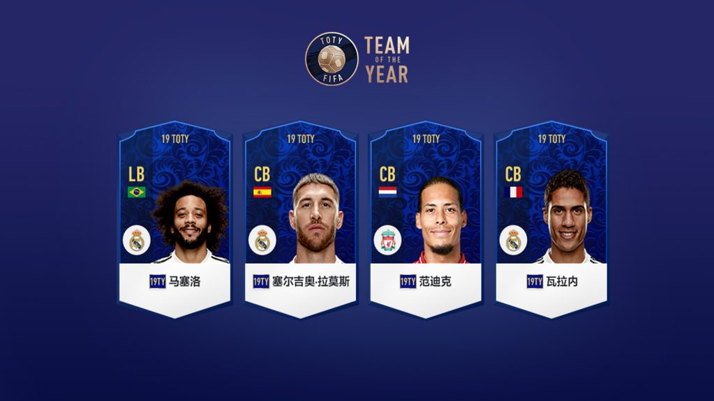 【19年度最佳】TOTY阵容正式公布，国服最强第12人由你决定！