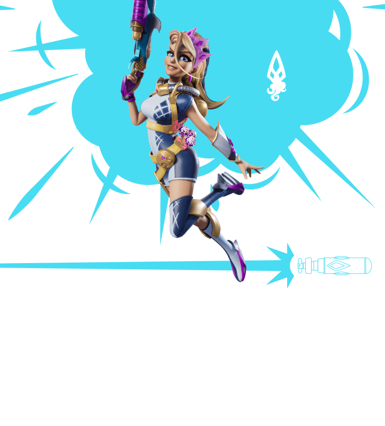 Amphora - The Pride of Crystal Reef Colony - Rocket Arena Characters