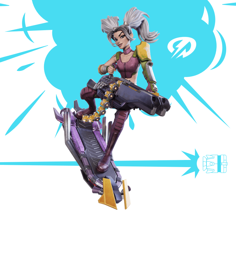 Rev - Fire of The Boiler! - Rocket Arena Characters