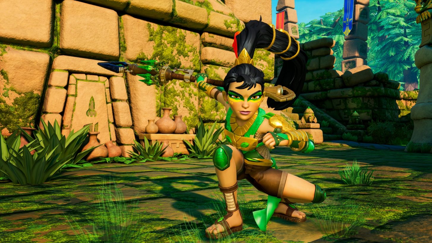 Izell - The Fearless Hails from Gemstone Jungle - Rocket Arena Characters