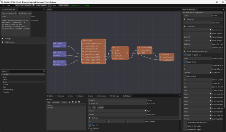 Gigi: Rapid Prototyping Platform for Real-Time Rendering