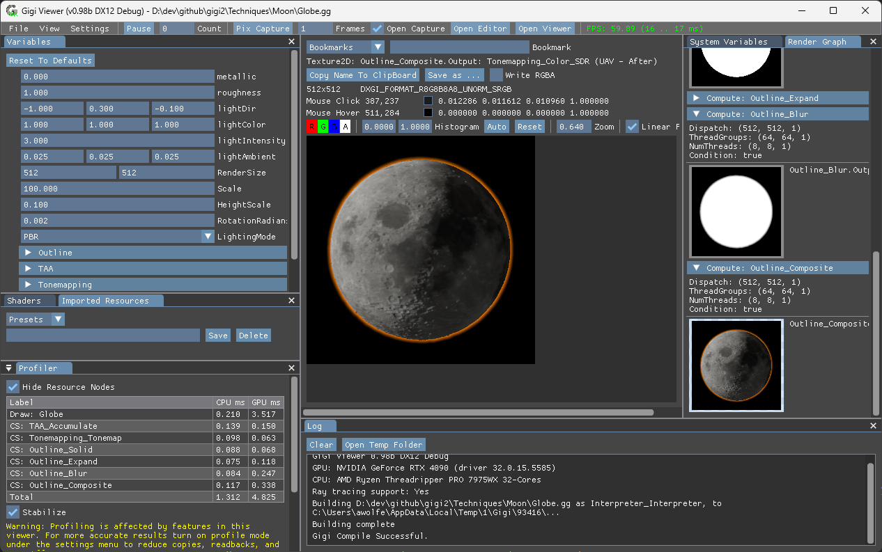 Gigi: Rapid Prototyping Platform for Real-Time Rendering