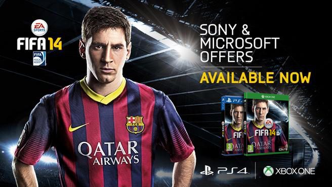 Upgrade FIFA 14 For The New Consoles This Autumn
