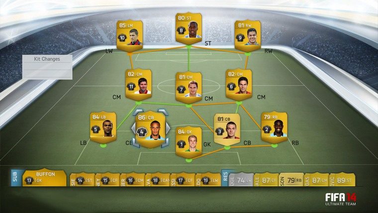 What's New in FIFA 14: Ultimate Team