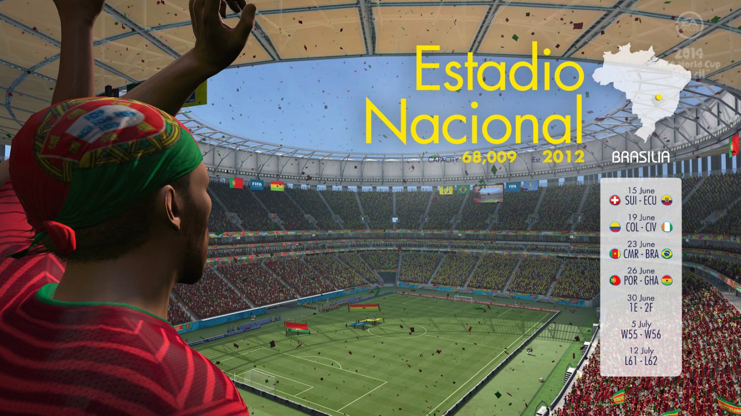 EA SPORTS 2014 FIFA World Cup Brazil Stadium Guide