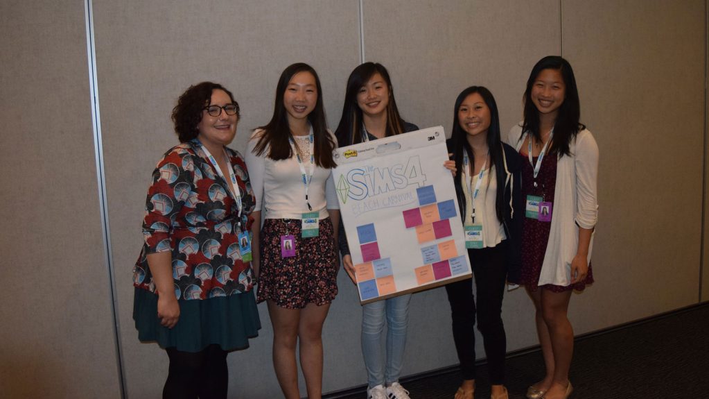 Girls Who Code Summer Immersion Program Visits The Sims