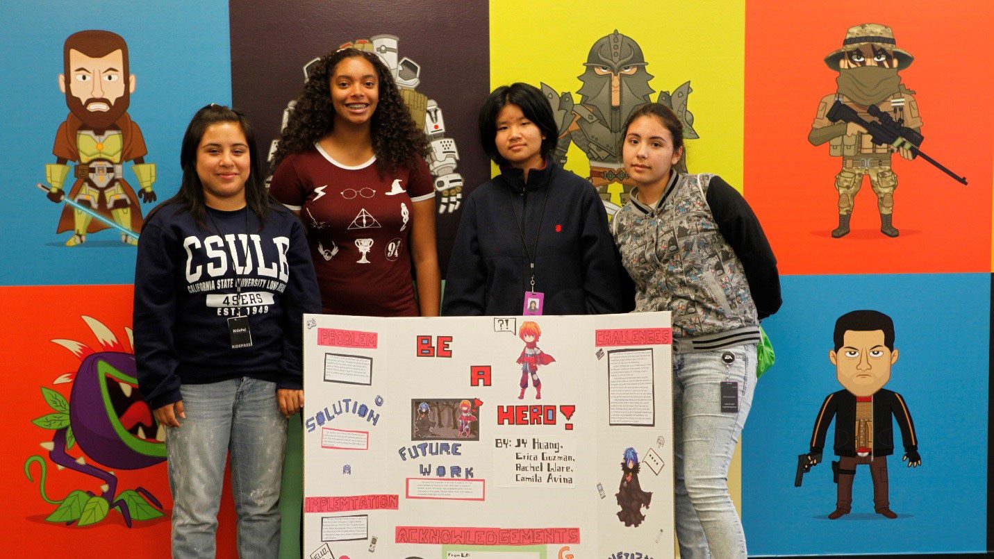 EA Wraps Up 2016 Girls Who Code Summer Immersion Program