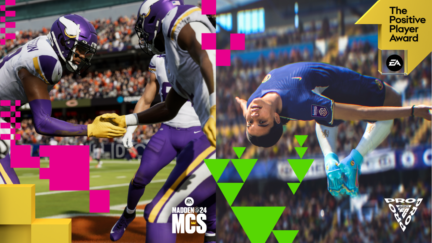 Continuing Outstanding Sportspersonship with EA Positive Player Award