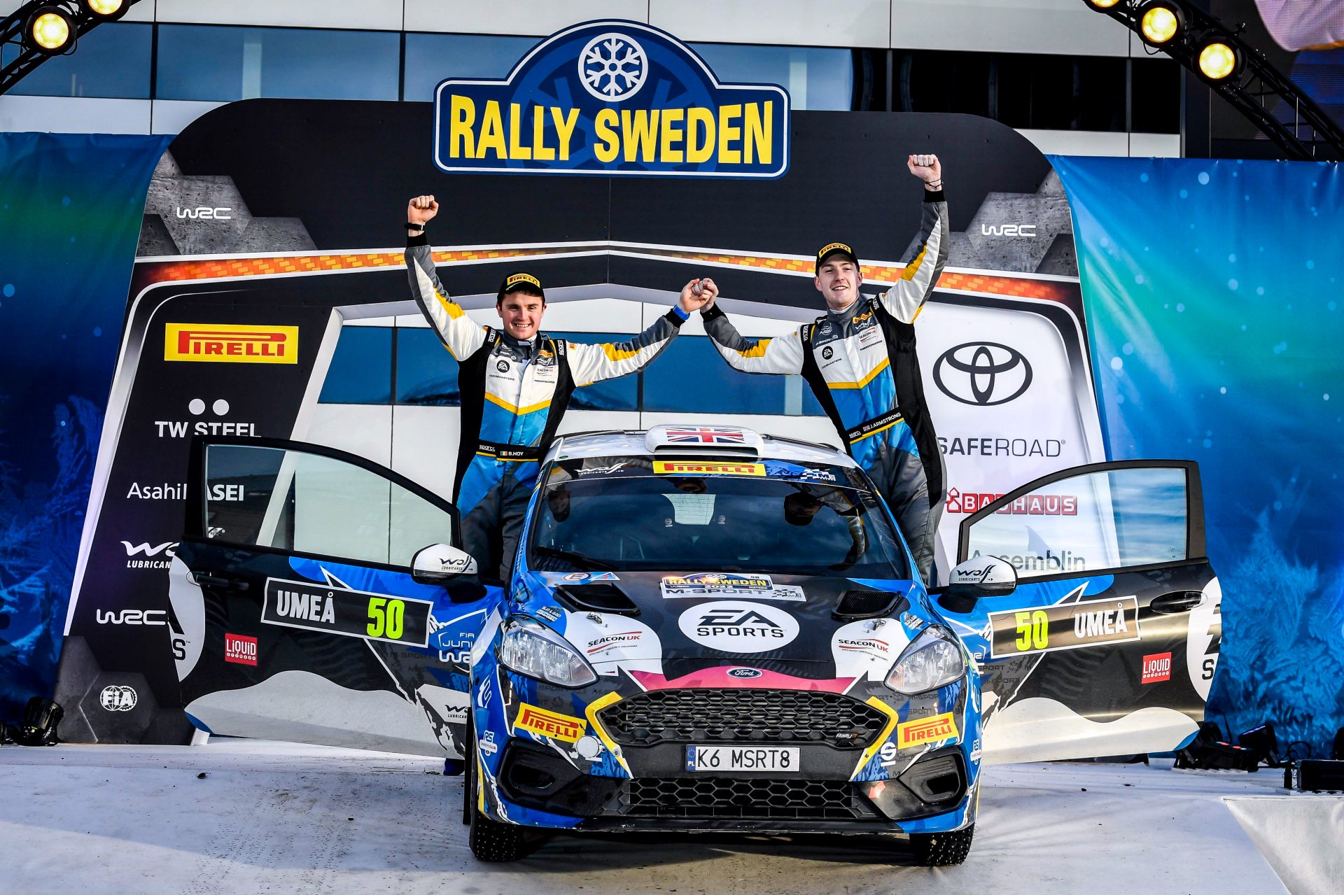 World Rally Championship driver, esports champion, and EA employee