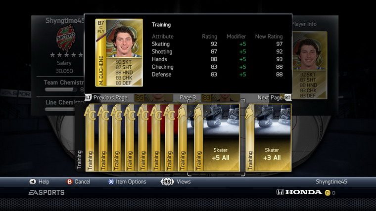 NHL 14 Ultimate Team - Consumables