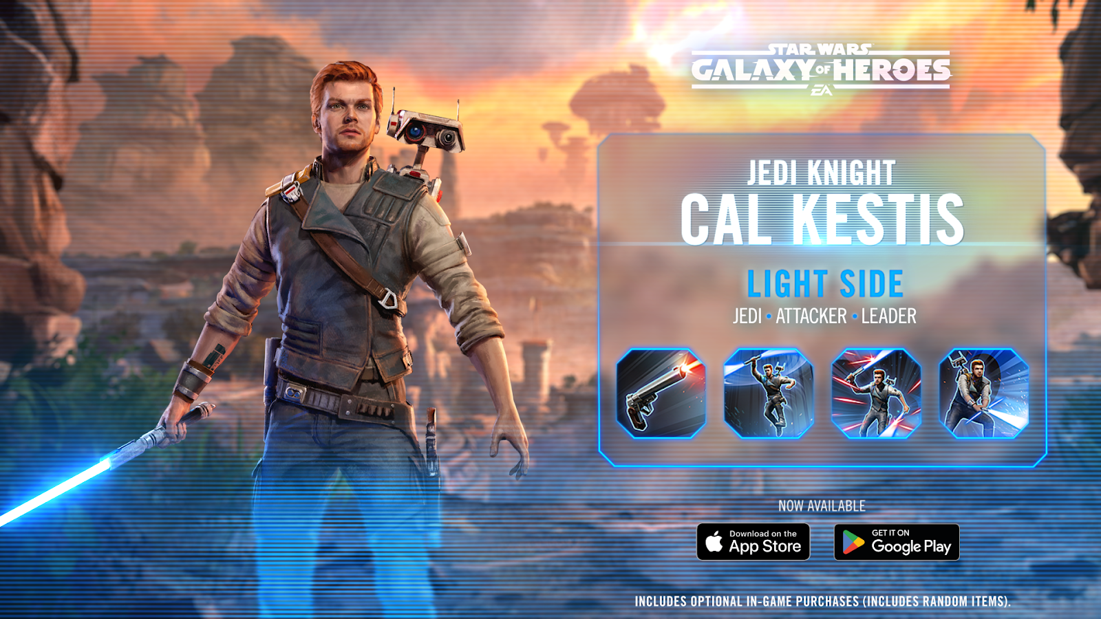 Kit Reveal - Jedi Knight Cal Kestis