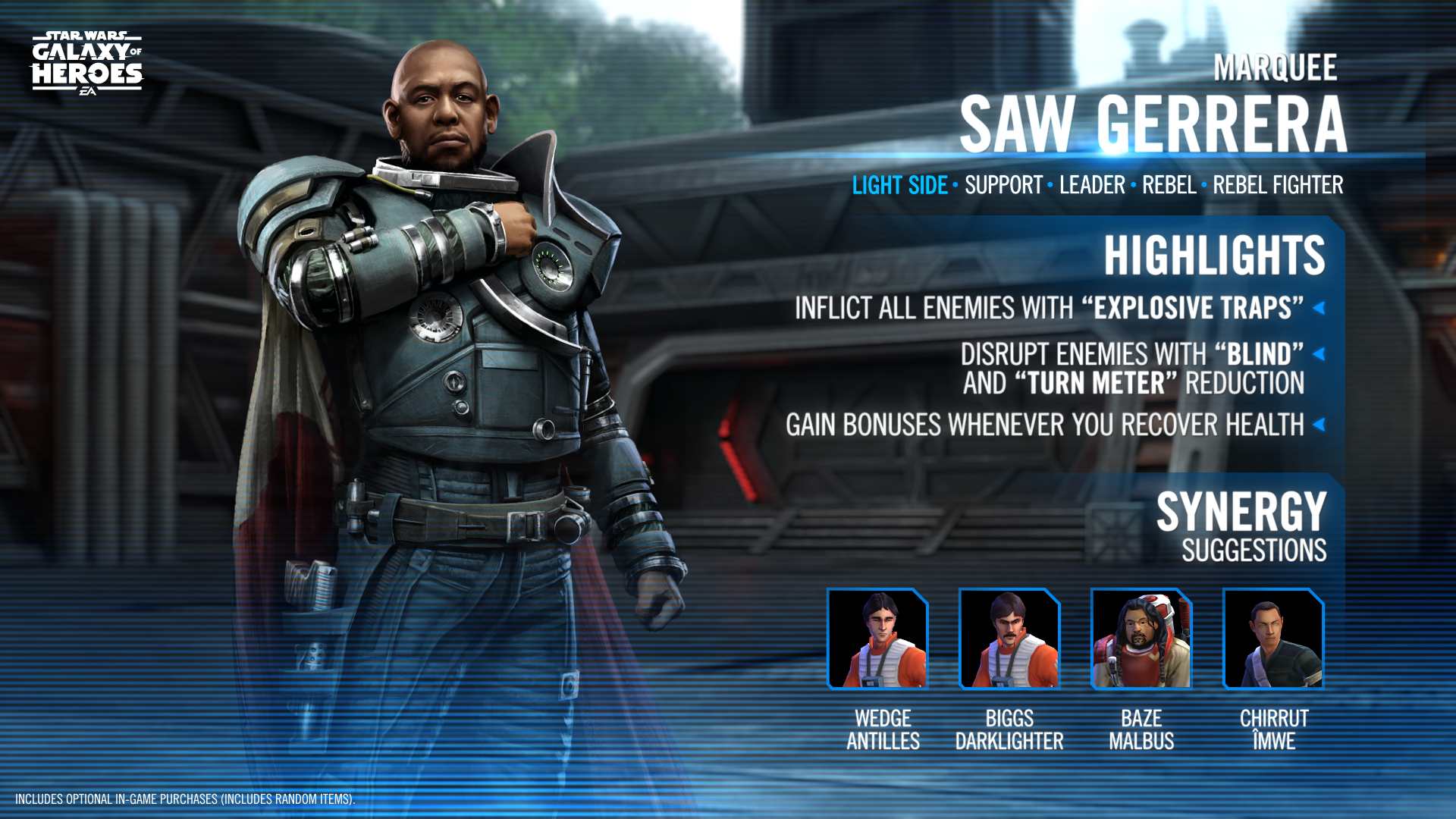 Kit Reveal - Saw Gerrera