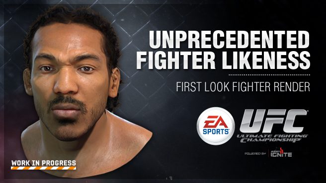 EA SPORTS UFC First Look Fighter Render