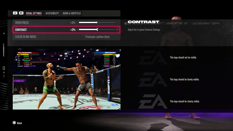 EA Sports UFC 5 Accessibility Resources - An Official EA Site