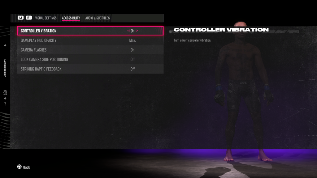 EA Sports UFC 5 Accessibility Resources - An Official EA Site