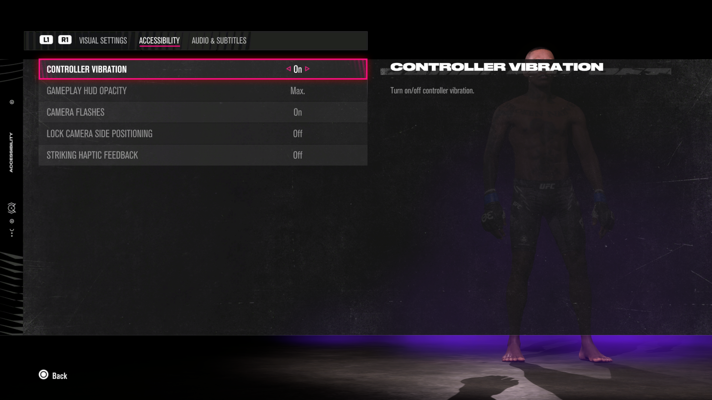 EA Sports UFC 5 Accessibility Resources - An Official EA Site
