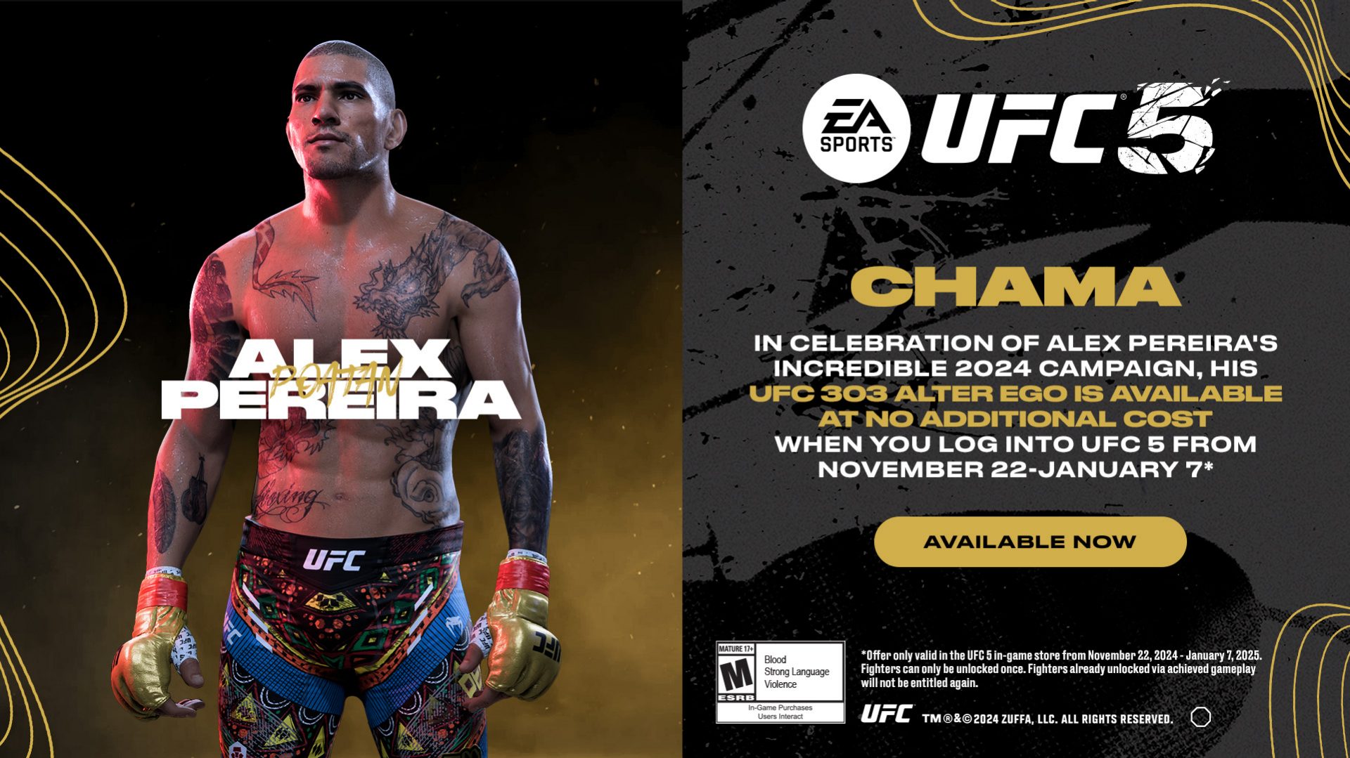 UFC 5 - New Fighters, Alter Egos, and Gameplay Patch - EA SPORTS