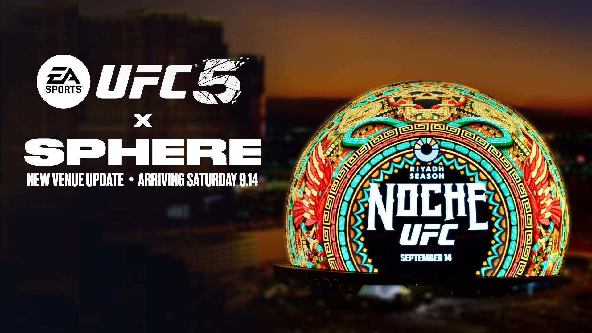 UFC 5 celebrates UFC 306 - Riyadh Season Noche UFC