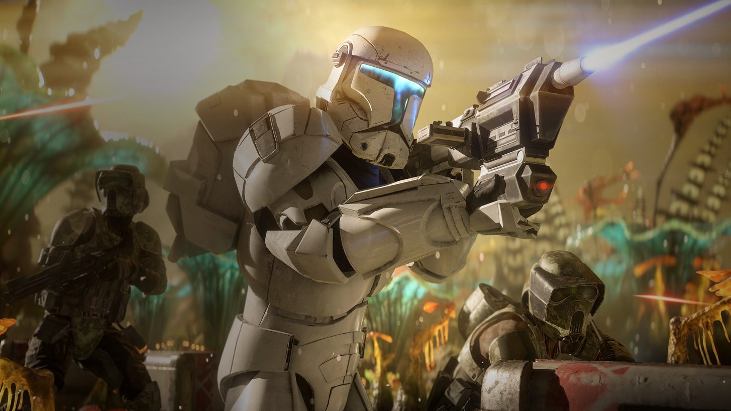 Deploy the Clone Commando on Felucia in Star Wars™ Battlefront™ II